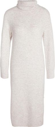 Noisy May Noisy may Strick Kleid mit Rollkragen Lang Basic Dress Langarm Relaxed Fit Winter Herbst Casual NMVIOLA