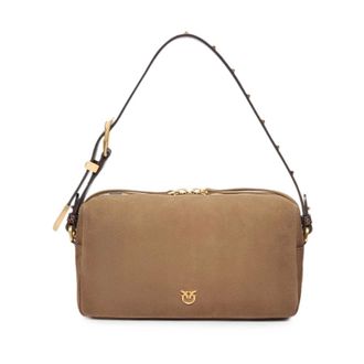 Pinko Pinko, Femme, Sacs, Brun, Taille: ONE Size Bauletto Trittico