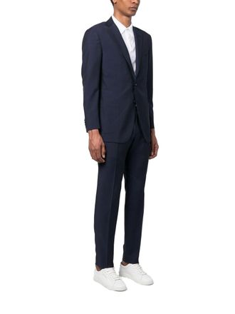 Kiton Womens Single-Breasted Tailored Suit Ss23 M