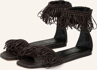 AGL Agl Sandalen Elsy Fringe braun