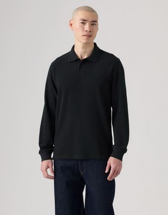 Levi's polo original &agrave; manches longues noir