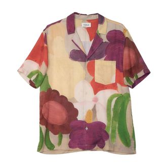 Soulland Orson Flow AOP Shirt - Femme - Blouses et Chemises - Multicolore - Taille: 38/40 FR