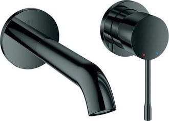GROHE Essence - Waschtischarmatur m, 2-Loch Montage, Hard Graphite 19408A01 - Grohe