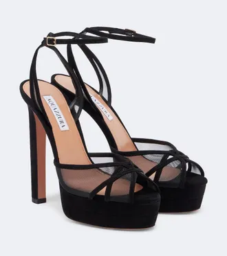 Aquazzura Sandales &agrave; plateau Shear