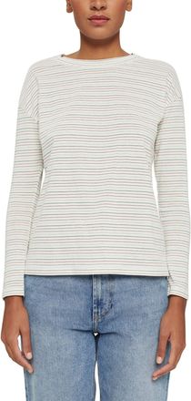 Esprit Damen 111EE1K320 T-Shirt, 110/OFF White, XS