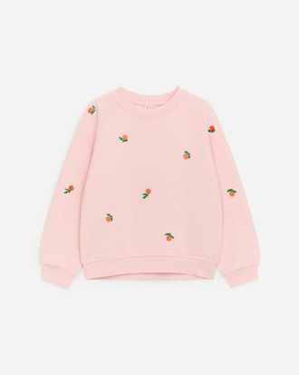 Arket Sweatshirt Mit Stickerei -Rosa