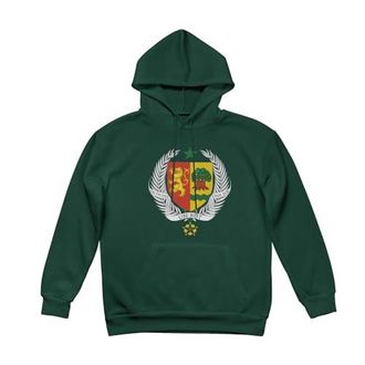 Generic Sweat &Agrave; Capuche S&eacute;n&eacute;gal Embl&egrave;me National pour Hommes Adultes Et Adolescents Doublure Polaire Sweatshirt pour Patriotes Hoodie Hommes Femmes Pull &Agrave; Cap