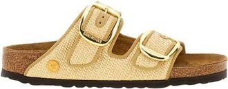 Birkenstock Femme, Chaussures, Beige, Taille: 40 EU Arizona Big Buckle