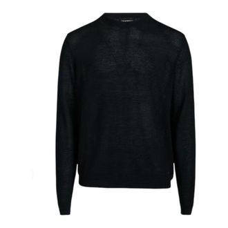 Emporio Armani Herren, Strickwaren, Blau, SGr&ouml;&szlig;e