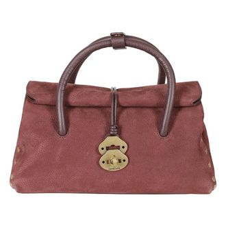 Zanellato Dotta Jones Nabuk S - Femme - Sacs - Rouge - Taille: ONE Size