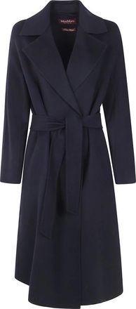 Max Mara Femme, Manteaux, Noir, Taille: 34 FR Manteau Classique Mstcles