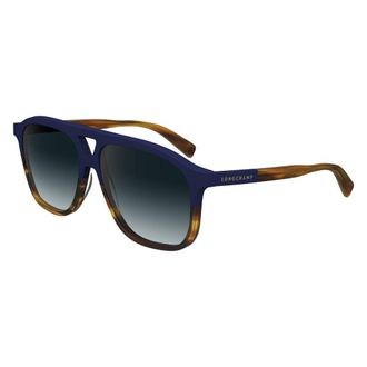 Longchamp Blaue Acetat-Sonnenbrille