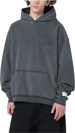 Gallery Dept. Homme, Sweatshirts et sweats &agrave; capuche, Gris, Taille: XL Dept Embossed Sweat &agrave; capuche