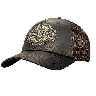 John Deere Brown Patch Cap