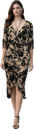 Simona Corsellini Femme, Robes, Multicolore, Taille: 40 FR Floral Midi Dress