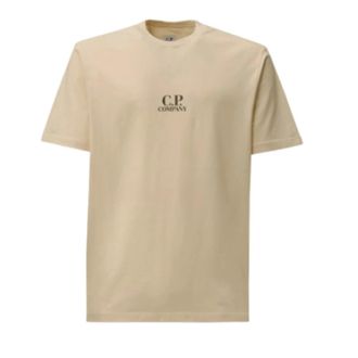 C.P. Company 30/1 Jersey Kurz&auml;rmeliges British Sailor T-Shirt - - Tops - Herren - Beige - M
