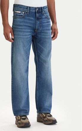 Calvin Klein Jeans Jeans 90S LV04RD722G Blau Straight Fit