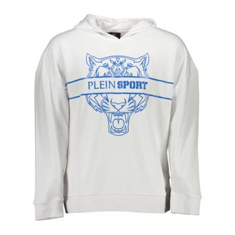 Plein Sport Herren, Sweatshirts & Hoodies, Wei&szlig;, SGr&ouml;&szlig;e