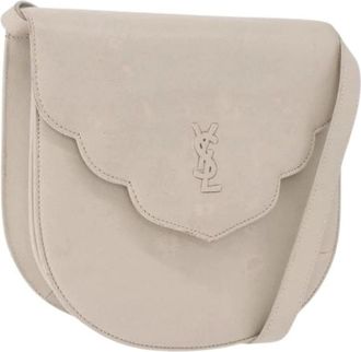 Saint Laurent Sac bandouli&egrave;re vintage Pre-owned - Femme - Pre-owned - Beige - Taille: ONE Size