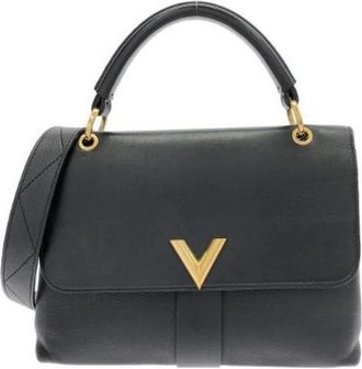 Louis Vuitton Pre-owned Sac &agrave; main Very One Handle en cuir de veau - Femme - Pre-owned - Noir - Taille: ONE Size