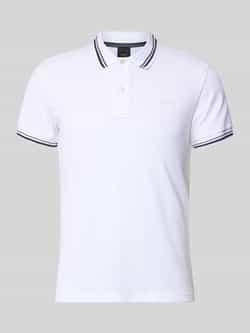 Geox Slim Fit Poloshirt mit Kontraststreifen