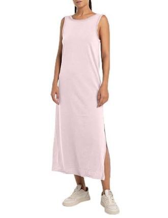 Replay robe en coton &agrave; manches courtes pour femmes, Bubble Pink 066 (rose), XS