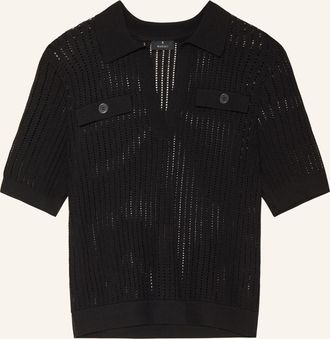 Monari Monari Strickshirt schwarz