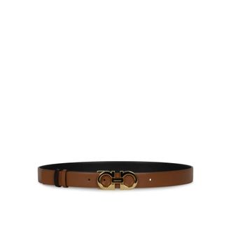 Ferragamo Donna H.25 G&uuml;rtel - - Accessories - Damen - Braun - 85 CM