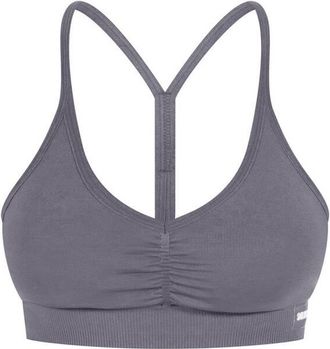 Smilodox Damen BH Solid Scrunch Icon