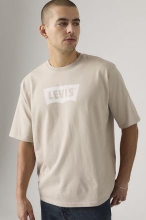 Levi's T Shirt Manche Mi Longue - Homme - Gris / Vintage Batwing Chateau Gray - XL