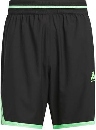 adidas Mens Short Crazy Lite, Black/Lime Burst, XL 18 CM