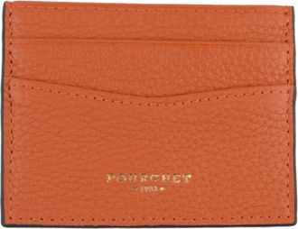 Pourchet Homme, Accessoires, Orange, Taille: ONE Size Club Card Holder
