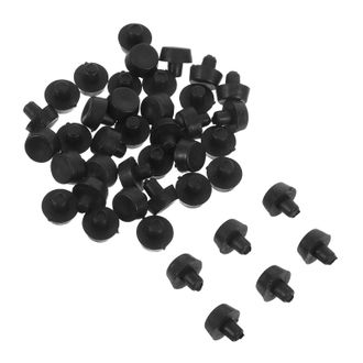 Hemobllo 40 St&uuml;ck rutschfeste PVC Stuhlbeinkappen f&uuml;r Hartholzb&ouml;den Transparente M&ouml;belgleiter mit Schutzfunktion f&uuml;r Esszimmerst&uuml;hle Sofas und Hocker