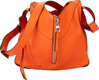 Loewe Crossbody Bags - Loewe Orange Leather Hammock Crossbody Bag - Gr. unisize - in Bunt - für Damen