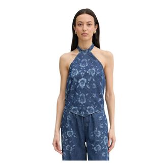 Pinko Top - - Tops - Damen - Blau - S