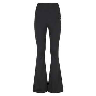 adidas by Stella McCartney Femme, Pantalons, Noir, Taille: 36 FR Wide Pantalons
