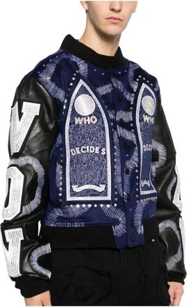 Who Decides War by Ev Bravado Homme, Vestes, Multicolore, Taille: L Hardware Cathedral Varsity