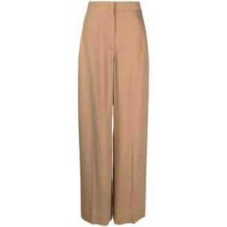 Fabiana Filippi Femme, Pantalons, Brun, Taille: 38 FR Pantalon Large