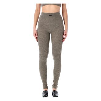 Fear of God Femme, Pantalons, Gris, Taille: 36 FR Waffle Legging
