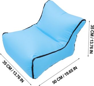 IFUNDOM Aufblasbares Sofa Für Camping Outdoor Liege Kissen Tragbares Lazy Sofa Inflatable Für Strand Und Garten