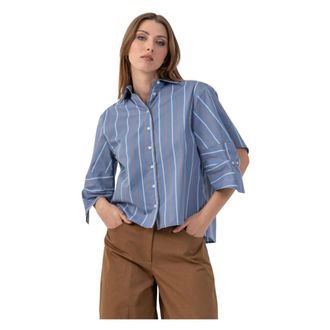 Kocca Damen, Blusen & Hemden, Blau, MGr&ouml;&szlig;e