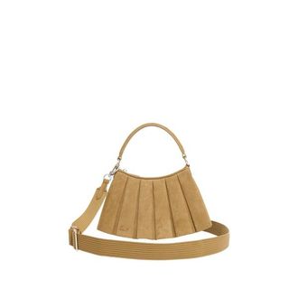 Lacoste Petit sac Lenglen en cuir su&egrave;de