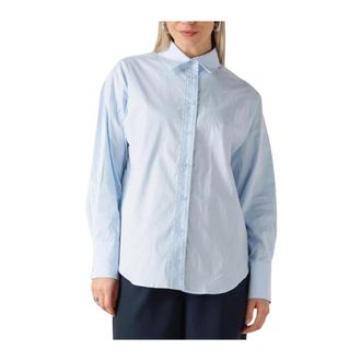 Coster Copenhagen Damen, Blusen & Hemden, Blau, XLGröße