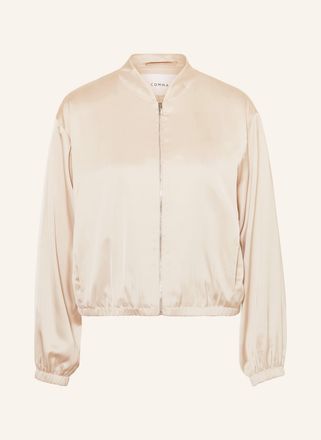 Comma Comma Satinblouson beige