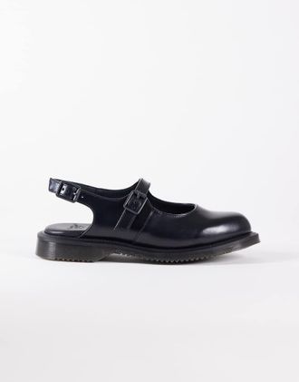 Dr. Martens Dr. Martens - Madaline - Mary-Jane-Schuhe in Schwarz mit Zierausschnitten