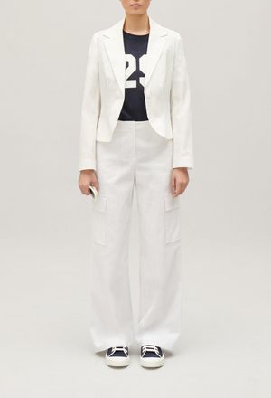 Claudie Pierlot Taillierter Blazer Wei&szlig;