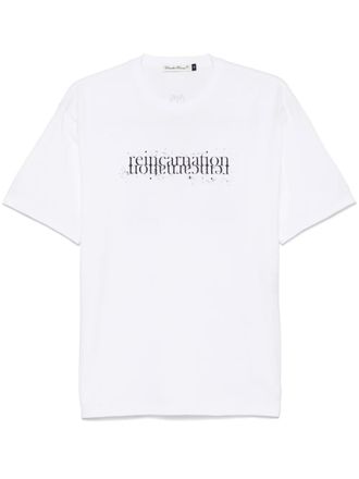 Undercover t-shirt à imprimé graphique - Blanc