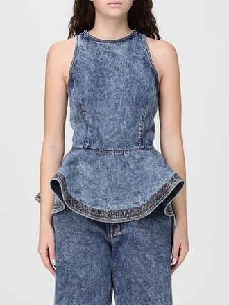 Alaia Top ALA&Iuml;A Femme couleur Bleu Azur