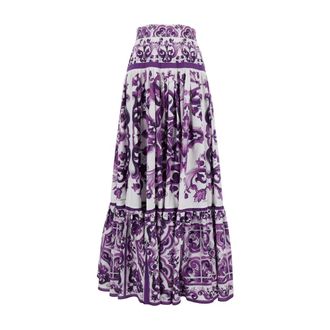 Dolce & Gabbana Gonna R&ouml;cke f&uuml;r Frauen - - Skirts - Damen - Mehrfarbig - M