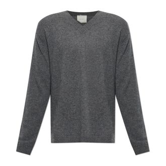 Lisa Yang Cashmere Pullover Clayton - - Knitwear - Herren - Grau - XL